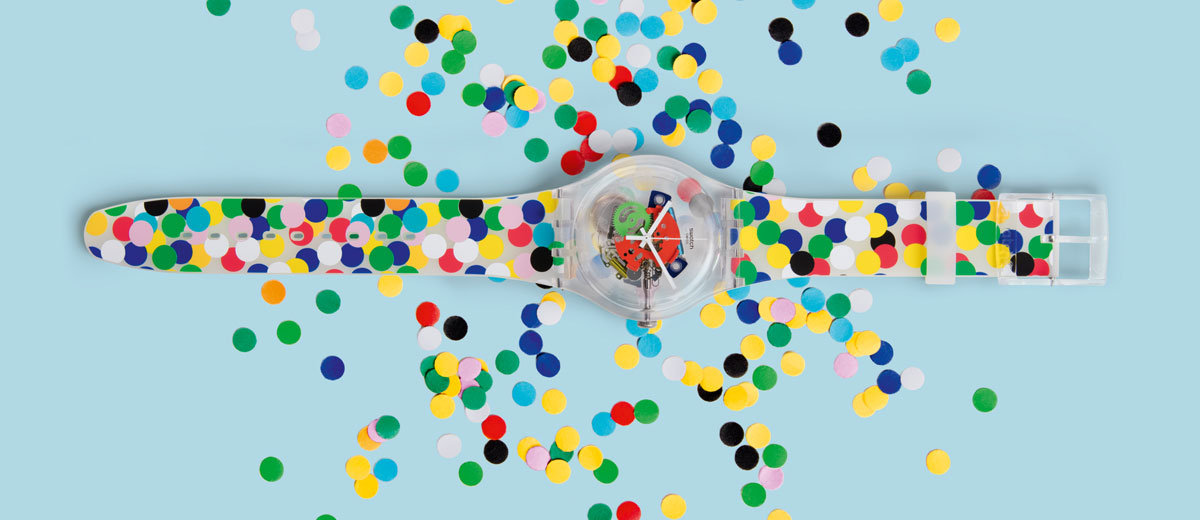 Swatch: SPOT THE DOT by Alessandro Medini
