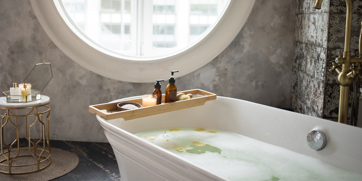 Entspannung und Wellness pur: Baden mit Mehrwert