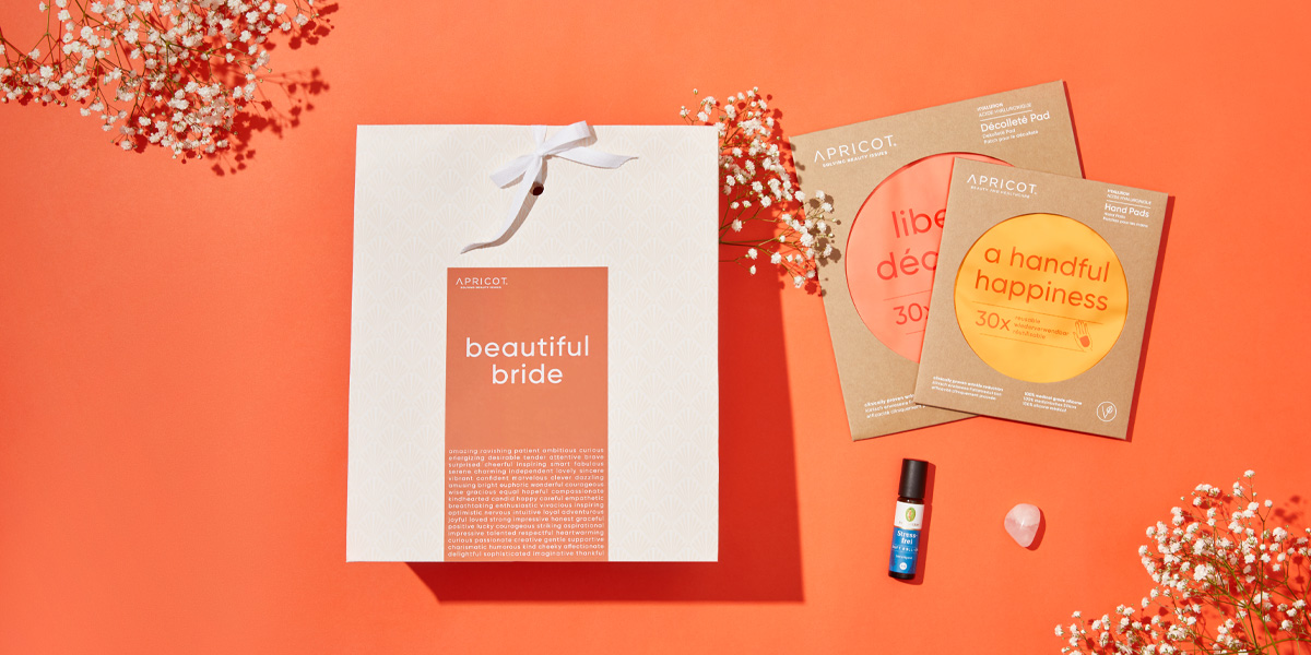 Mit den APRICOT Wedding Sets entspannt vor dem Altar - BEAUTYPUNK